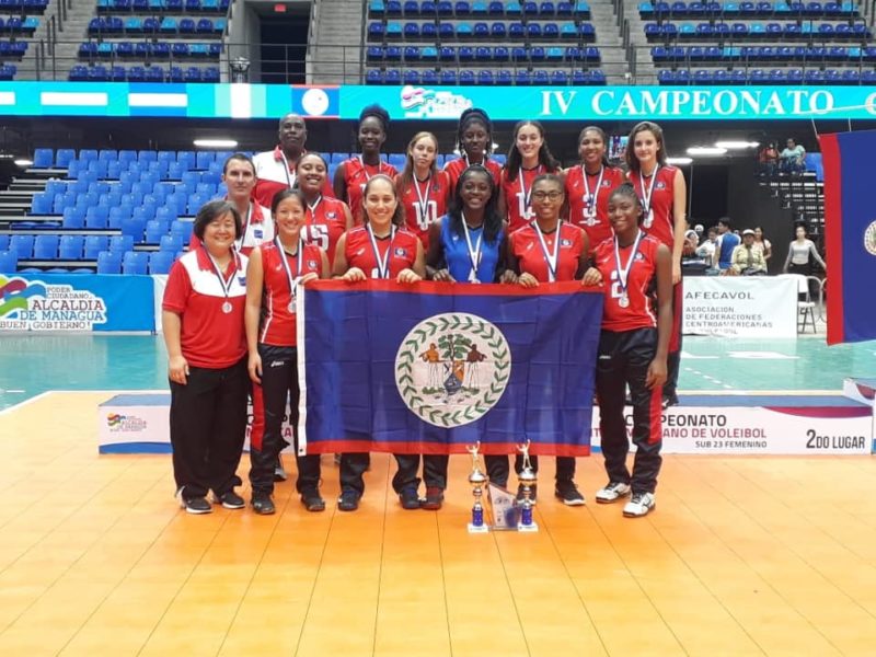 Belize Secures Silver Medal at the U-23 Central American Volleyball ...
